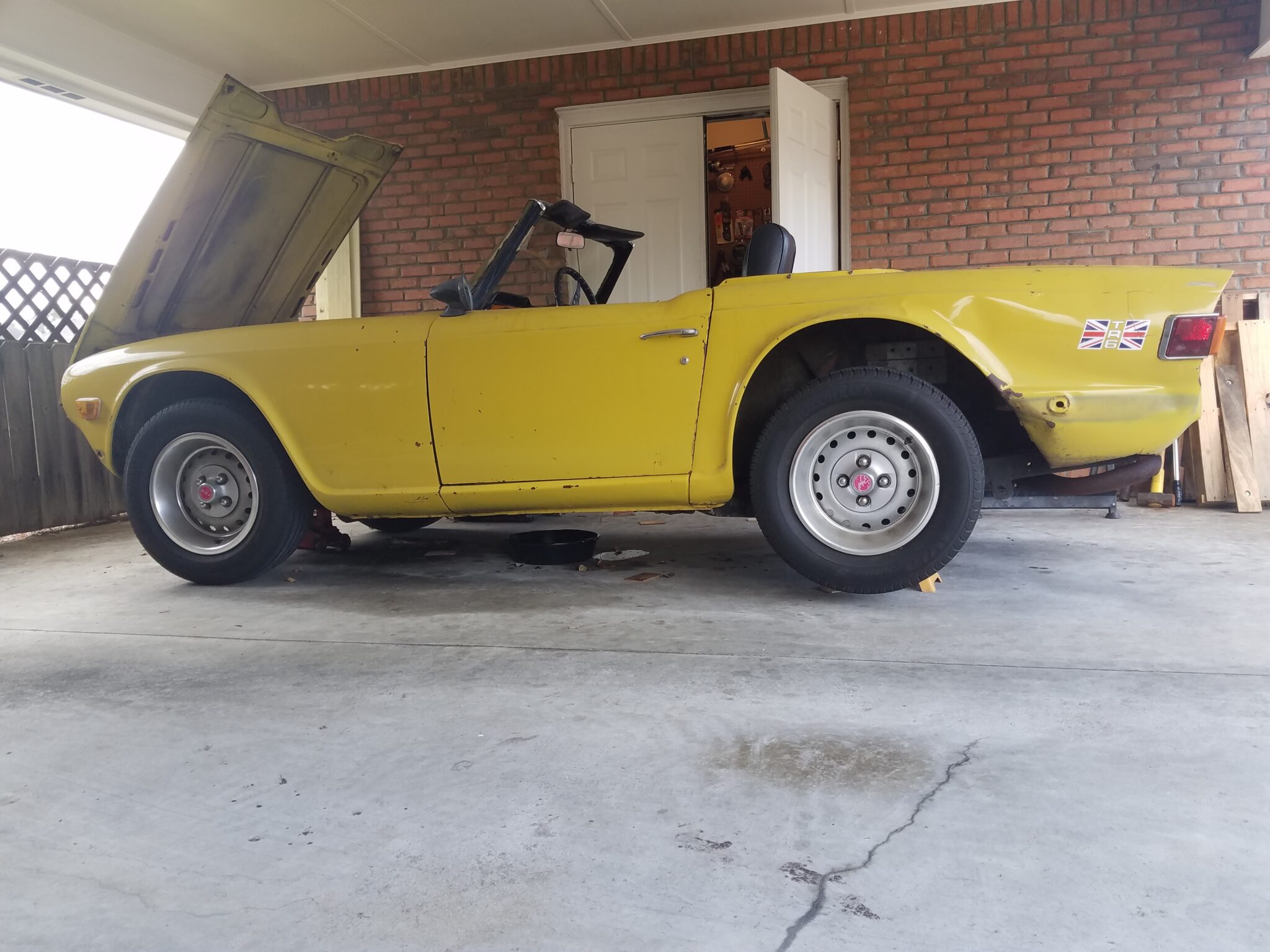 Andy Martin’s 1969 TR6 Project